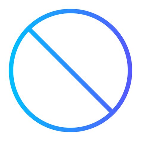 Block Generic Gradient Outline Icon