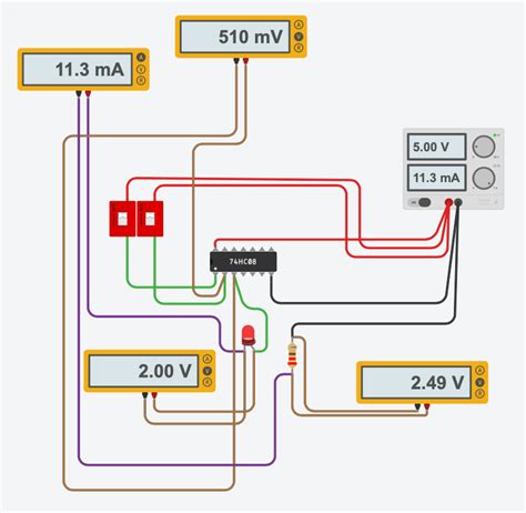 Question About Voltage In A Digital Logic Circuit Electrical Engineering Stack Exchange