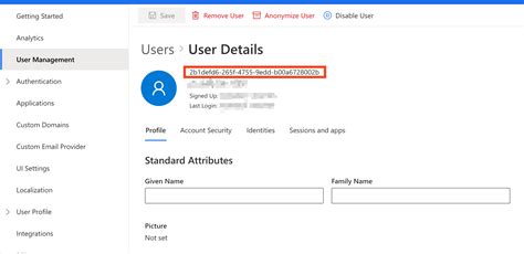 Copy User Id With A Click In The User Detail Page Issue