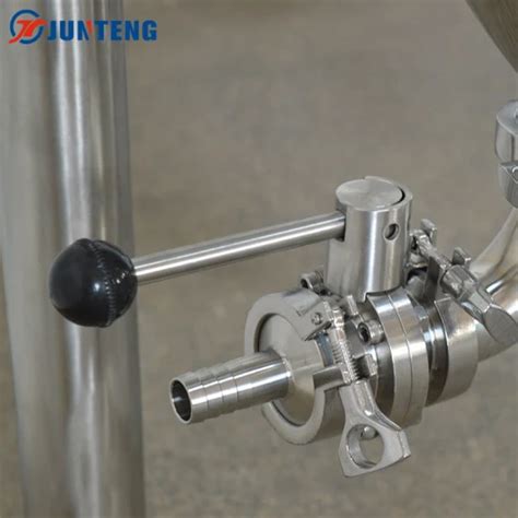 Custom Beer Fermentation Unit Single Wall Conical Fermentation Tank Beer Beer Equipment And