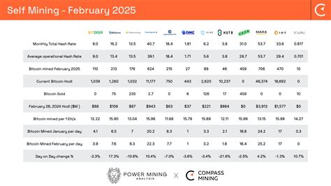 Bitcoin Mining Industry Report February 2025 Market Trends And Operational Updates