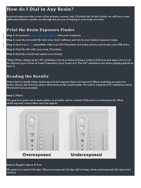 Photonsters Resin Xp2 Validation Pdf