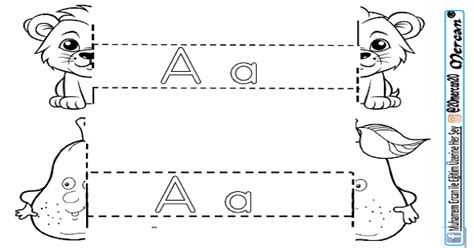 S N F Lk Okuma Yazma A A Sesi Aslan Kukla Kes Boya Katla Etkinli I Meb Ders