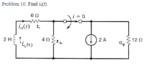 Solved Problem 10 Find I0 T Chegg Com