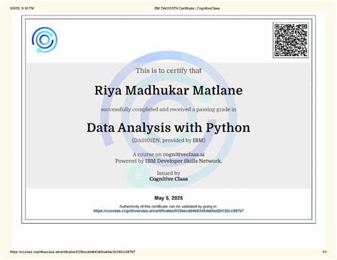 Dataanalytics Python Datascience Certification Riya Matlane