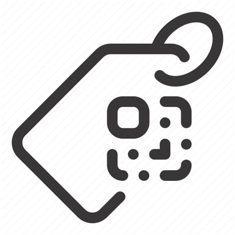 Qr Code Price Tag Label Barcode Icon Download On Iconfinder