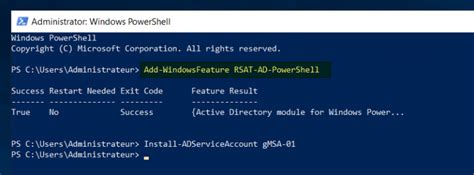 Active Directory Utilisation Des Gmsa Avec Windows Server