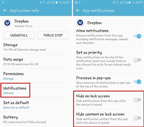 how to hide sensitive notifications from the android lock screen make tech easier