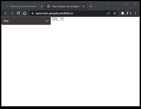 Fix Opened Popup Should Be Dismissed When Window Resized In Select · Issue 5629 · Microsoft