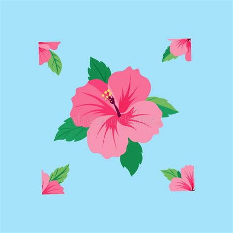 Hibiscus Pattern Vector Hibiscus Pattern Images Free Download On