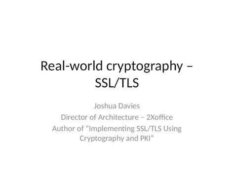 pptx implementing ssl dokumen tips