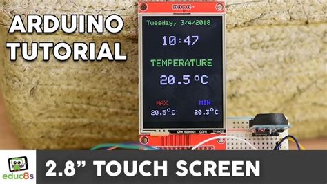 Arduino Tft Lcd Touch Screen Tutorial 28 Ili9341 Driver Also For Esp32 Arduino Touch