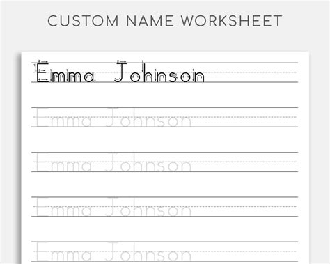 Cursive Name Tracing Worksheets Nametracing Worksheets