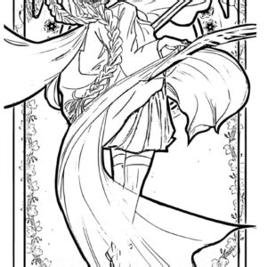 Mitsuri Kanroji Coloring Pages Printable For Free Download