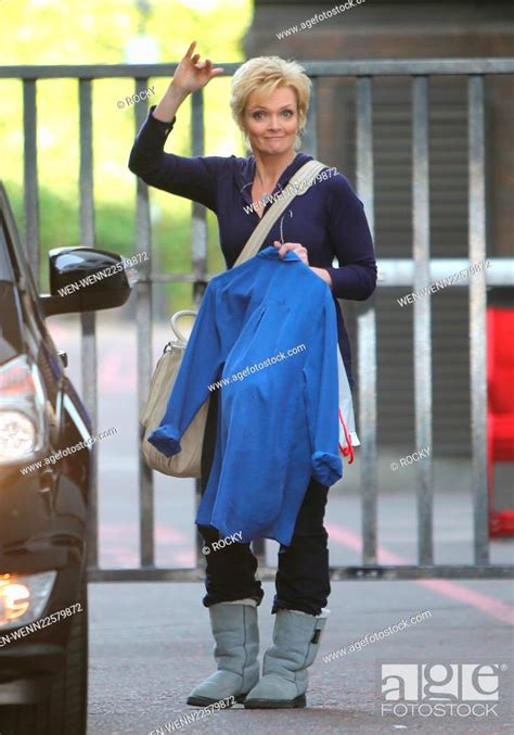 Sharon Small Outside Itv Studios Featuring Sharon Small Where London Stock Photo Picture And