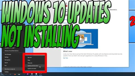 How To Fix Windows 10 Updates Pending And Not Installing Tutorial Youtube
