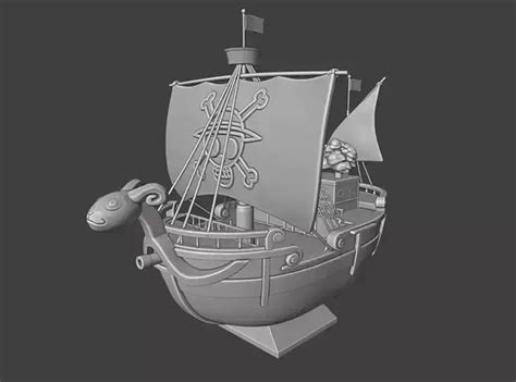 One Piece Going Merry Pirates Ship 3d Model 3d Printable Cgtrader