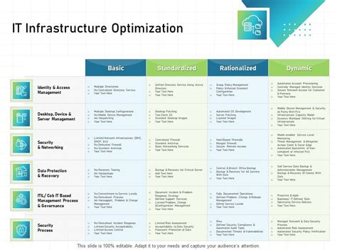 It Infrastructure Administration It Infrastructure Optimization Ppt Summary Example File Pdf