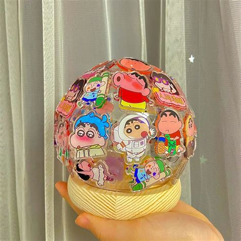 蜡笔小新小夜灯diy材料包手工活动礼品制作送闺蜜男友创意生日女 阿里巴巴