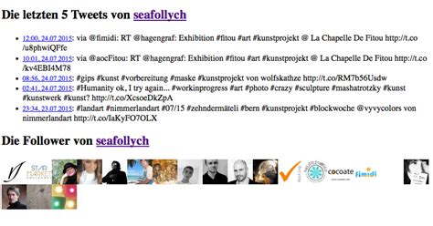 die twitter api einfach tweets auslesen und weiterverarbeiten