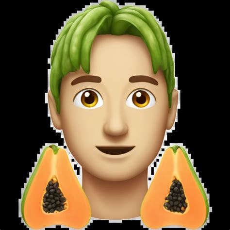 Realistic Papaya Emoji Ai Emoji Generator