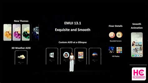 Emui 13 1 Features Custom Lock Screen New Animations 3d Aod And More Huawei Central