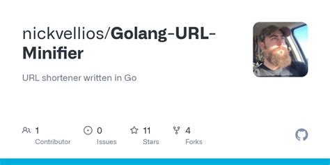 Github Nickvelliosgolang Url Minifier Url Shortener Written In Go