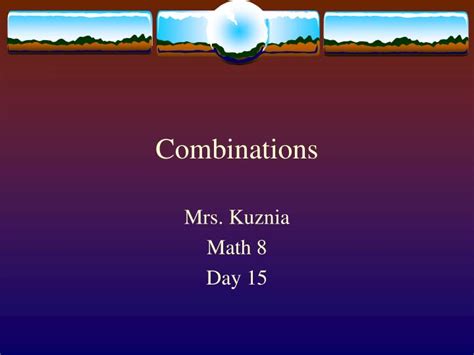Ppt Combinations Powerpoint Presentation Free Download Id 3830797