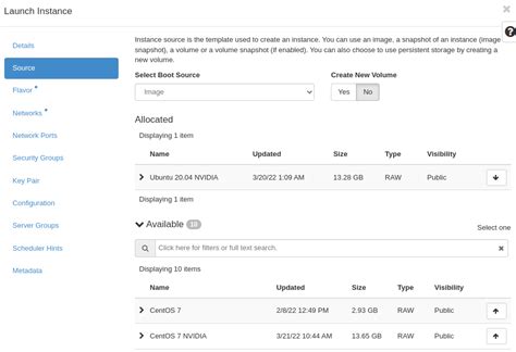 how to create a new linux vm with nvidia virtual gpu in the openstack