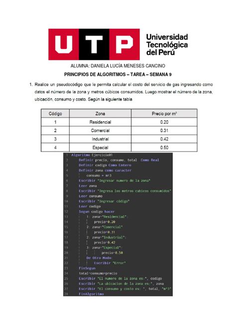 Principios De Algoritmos Tarea Semana 9 Pdf