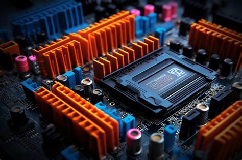 Premium Photo Analyzing The Crucial 24pin Power Connectors On Pc Motherboards A Detailed