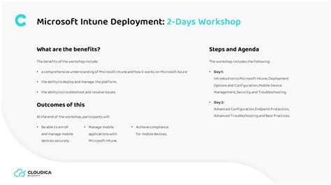 Microsoft Intune Deployment Cloudica Group