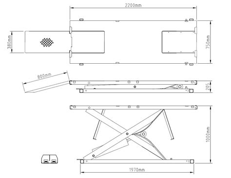 Ml800 에어식 리프트 브라이트 바이크 장비