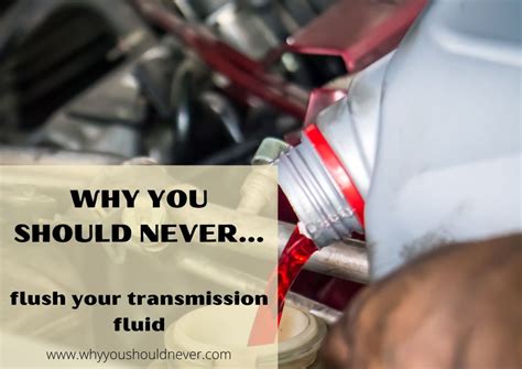 Why You Should Never Flush Your Transmission Fluid Why You Should Never