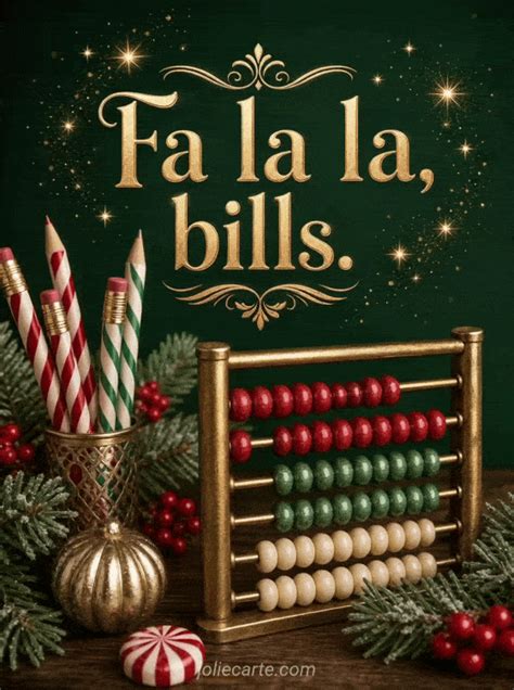 Short Funny Christmas Sayings Free Card 🎄 Joliecarte
