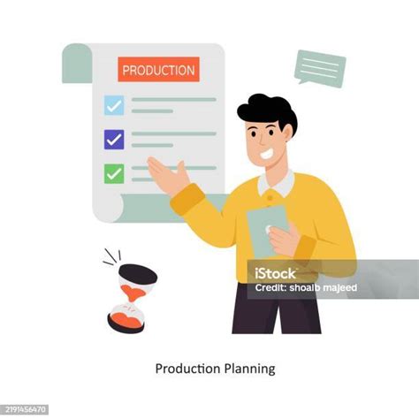 생산 계획 개념 벡터 그림입니다 제품 관리는 흰색 배경에 고립되어 있습니다 개념에 대한 스톡 벡터 아트 및 기타 이미지 개념 개발 경영자 Istock