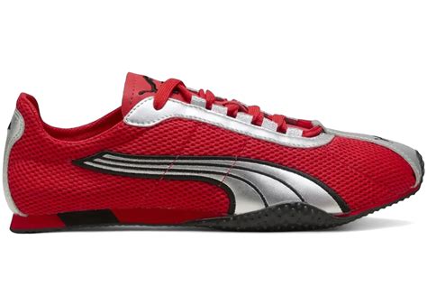 Puma H Street Og Red Silver Mens 403692 03 Us