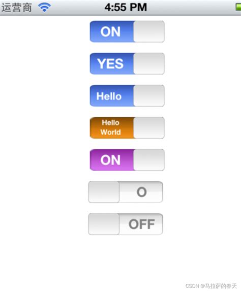 Ios自定义的uiswitch按钮ios Uiswitch Csdn博客