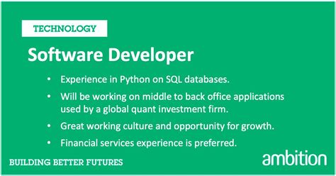 Pythondeveloper Pythonprogramming Backoffice Bankingjobs Financenews Softwaredevelopers