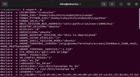 How To Defining A Bash Variable With Or Without Export In Linux Geeksforgeeks