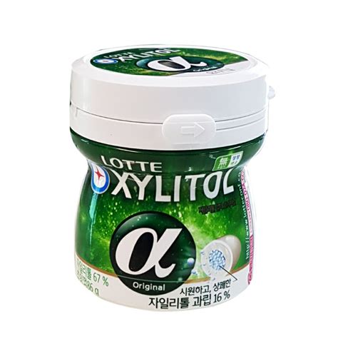 롯데 자일리톨 알파 오리지날통 86gid자일리톨후라보노롯데껌왓따껌 티몬