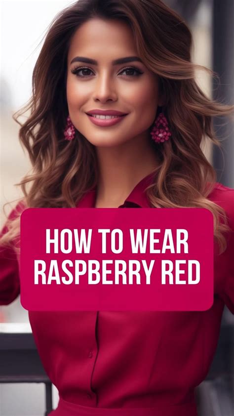 How To Wear Raspberry Red Style Tips Video Color Blocking Outfits