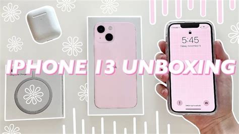 Pink Iphone 13 Mini Unboxing Pink Iphone Iphone Cute Phone Cases