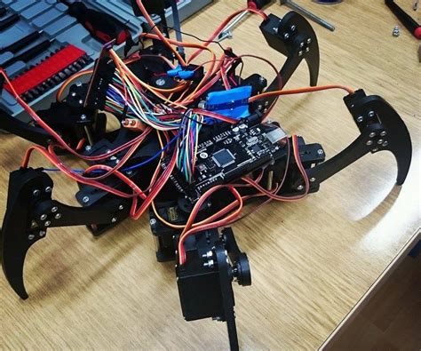 Diy Arduino Hexapod 9 Steps Instructables