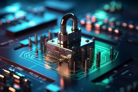 Premium Ai Image Safeguarding Sensitive Information Managed Security Service Providers