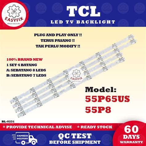 55p65us 55p8 Tcl 55 Inch Led Tv Backlight Lampu Tv 55 Led Backlight Shopee Malaysia 55p65us 55p8 Tcl 55 Inch Led Tv Backlight Lampu Tv 55 Led Backlight Shopee Malaysia