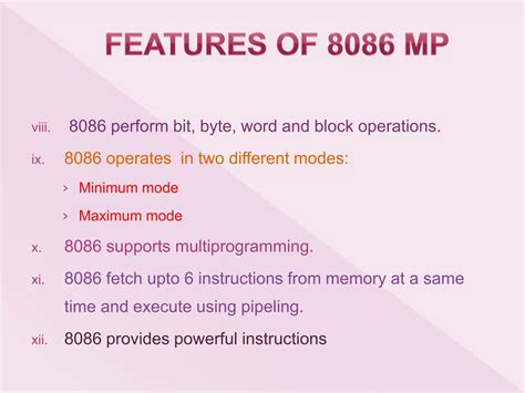 8086 Microprocessor Ppt