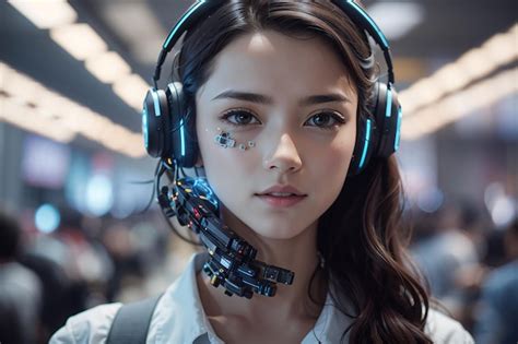 Premium Ai Image Ai Enhanced Language Learning Mastering Multilingualism In Futuristic