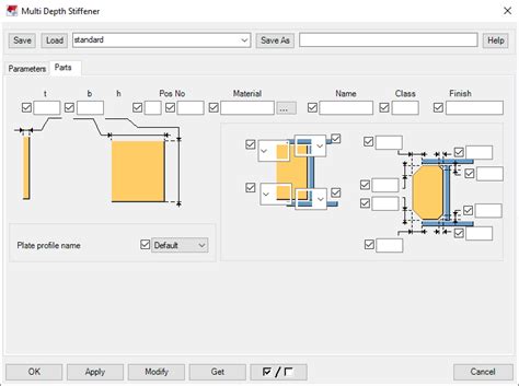 Multi Depth Stiffener Trimble User Assistance