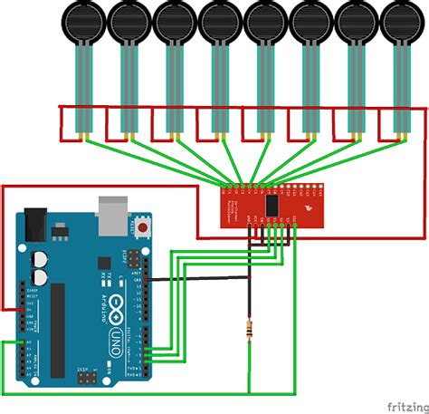 Wrong Analogread Values When Using CD HC Multiplexer On Arduino Uno LEDs And Multiplexing